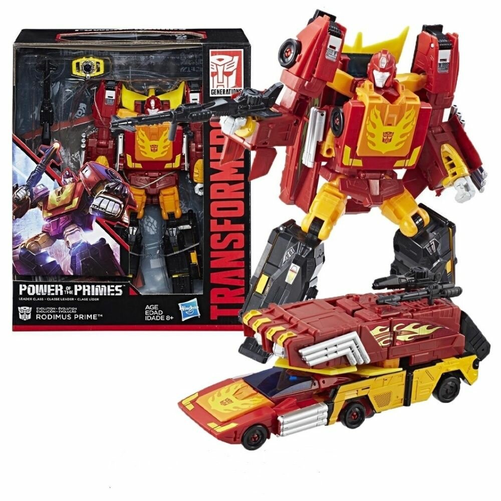 Трансформеры Hasbro Игрушка Power Of The Primes Rodimus Prime 21/17cm E0902