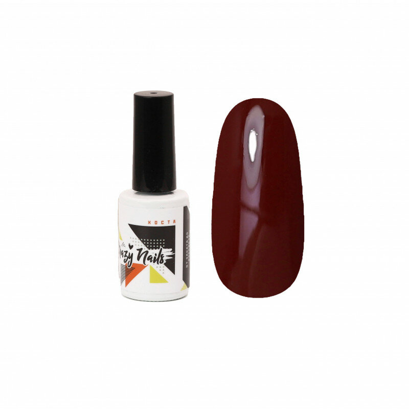 Гель-лак Crazy Nails, Коллекция "От заката до рассвета", цвет "Хоста", 10 мл.