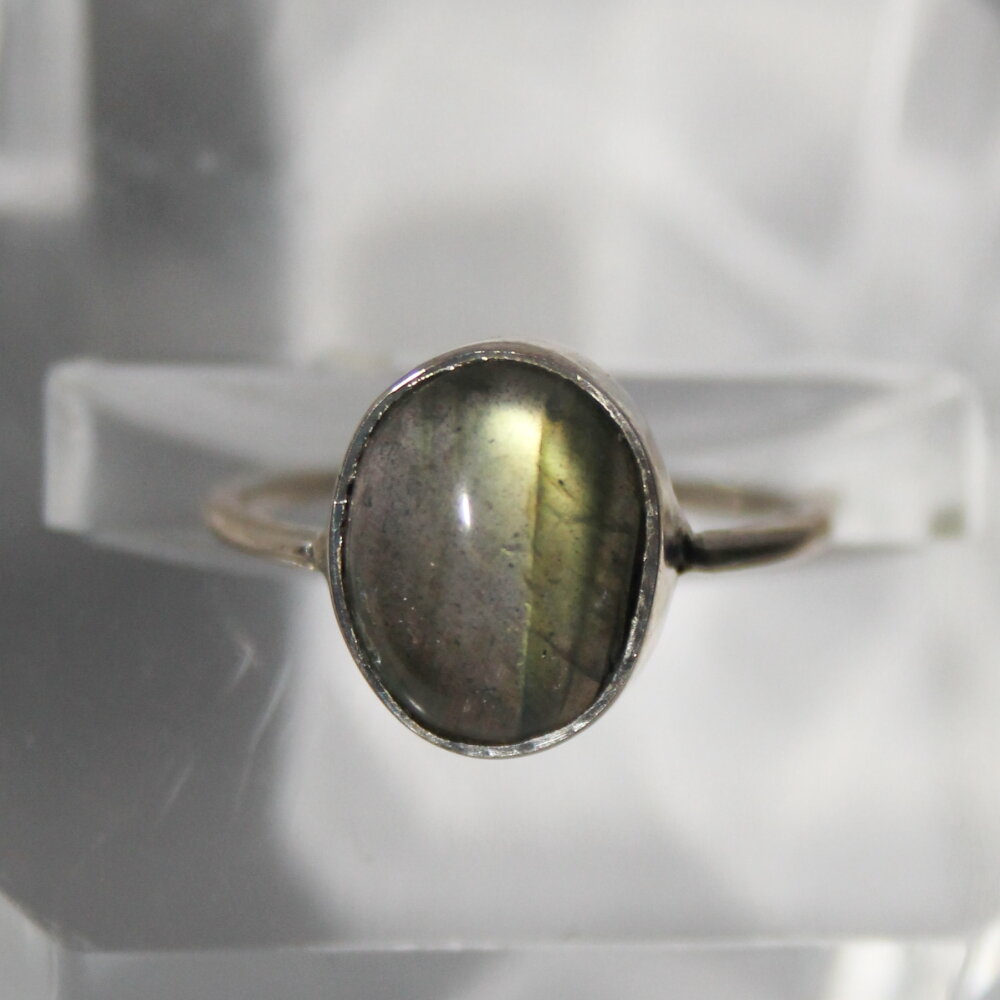 Кольцо, лабрадорит