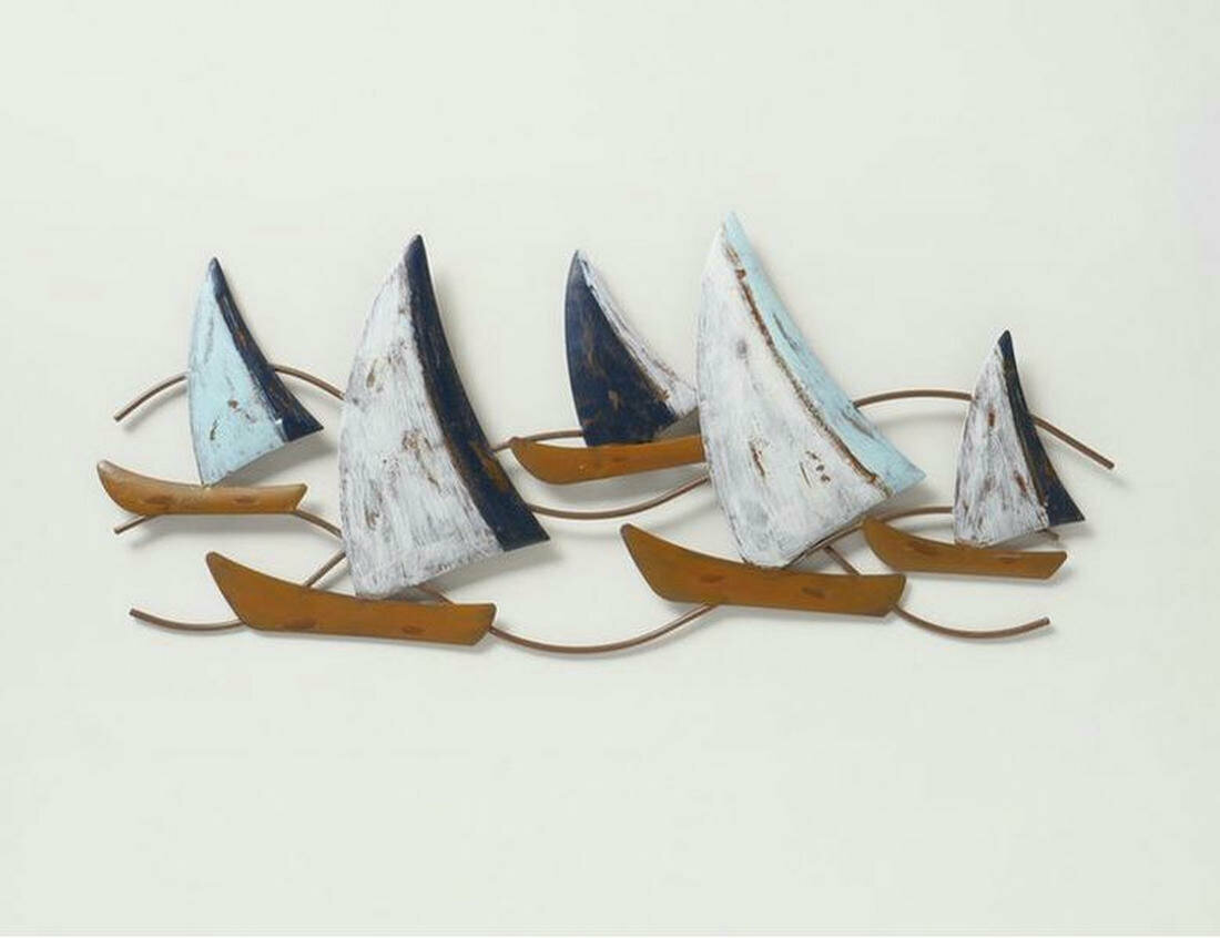 Декоративное настенное панно, металл, 54 см, Boltze