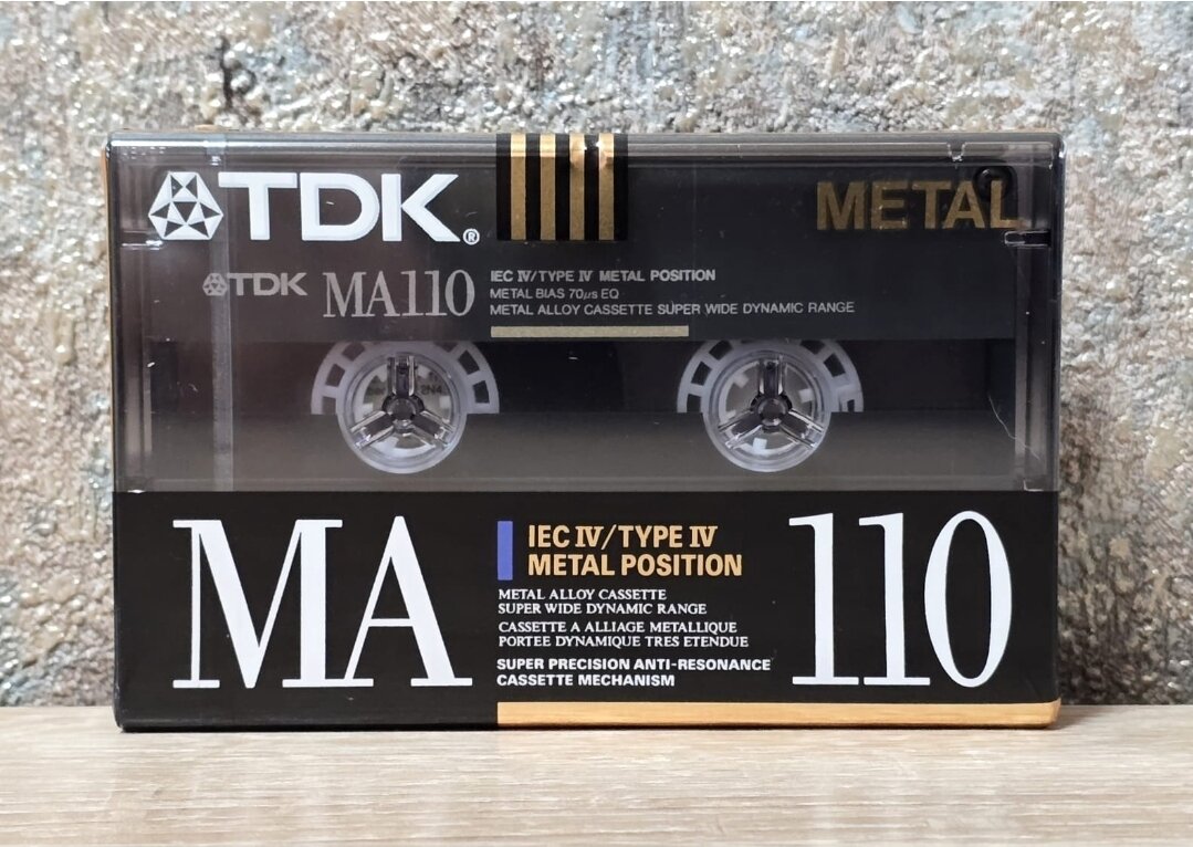 Аудиокассета TDK MAчерная