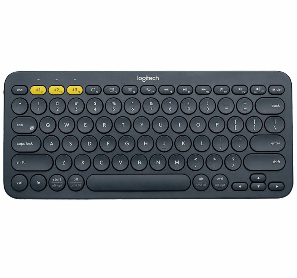 Logitech Клавиатура беспроводная K380, Английская раскладка, темно-серый