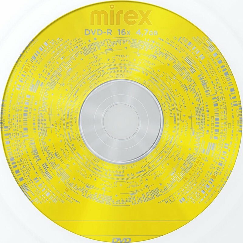 Носители информации DVD-R, 16x, Mirex, конверт/1, UL130003A1C