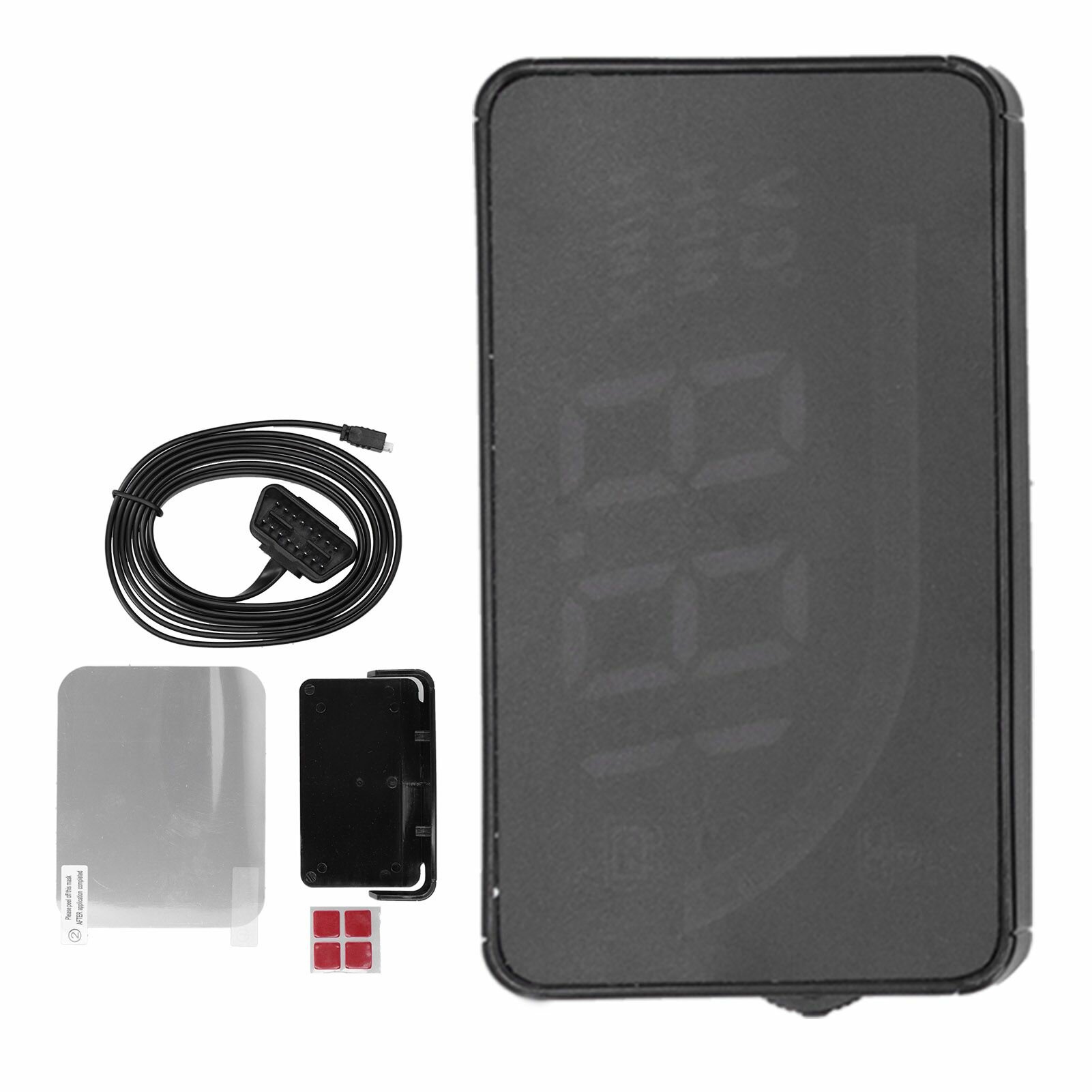 HUD дисплей с сигнализацией скорости, HD экран