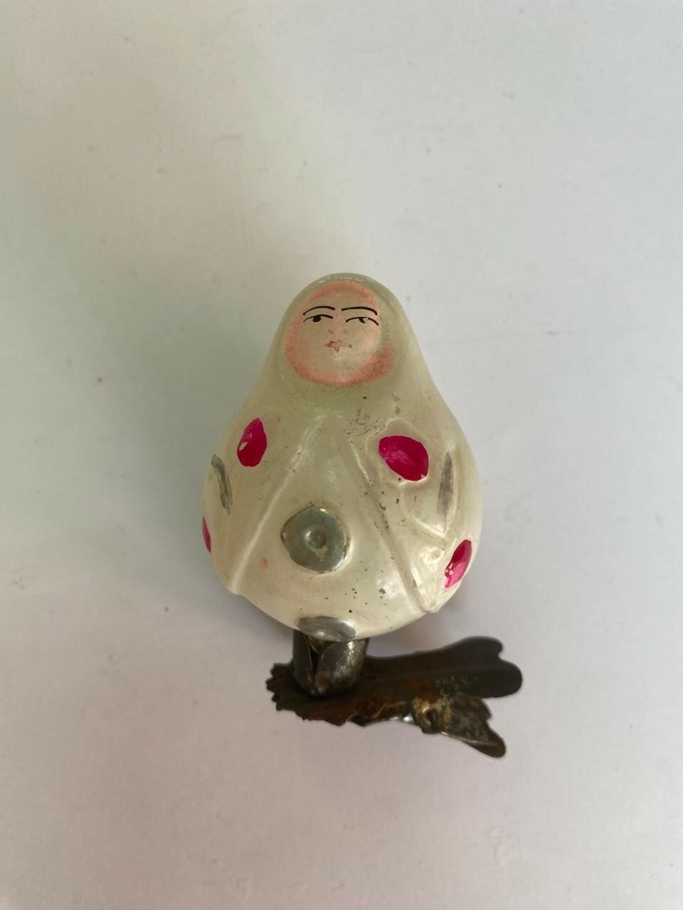 Елочная игрушка СССР Матрешка