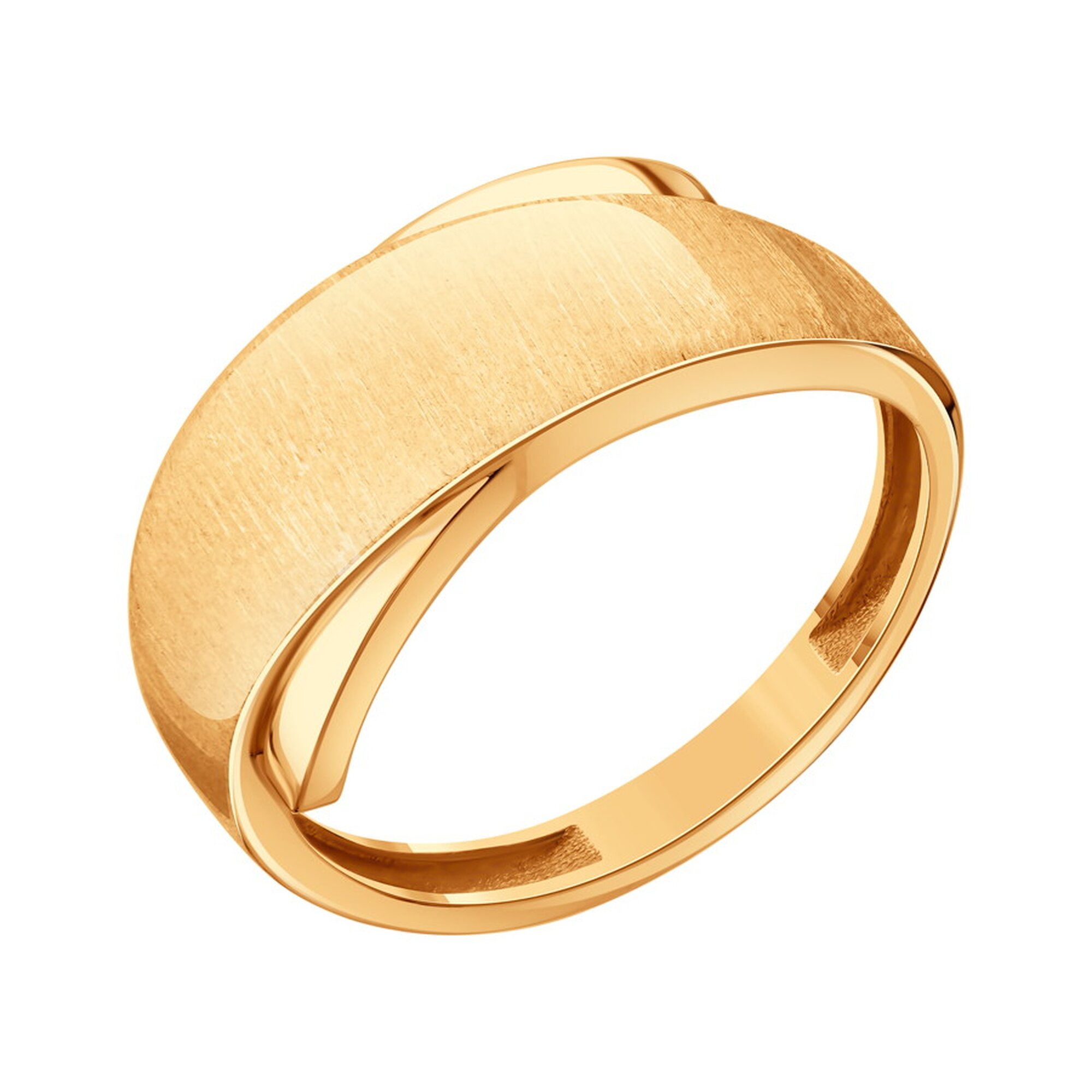 Кольцо, красное золото, 585 проба