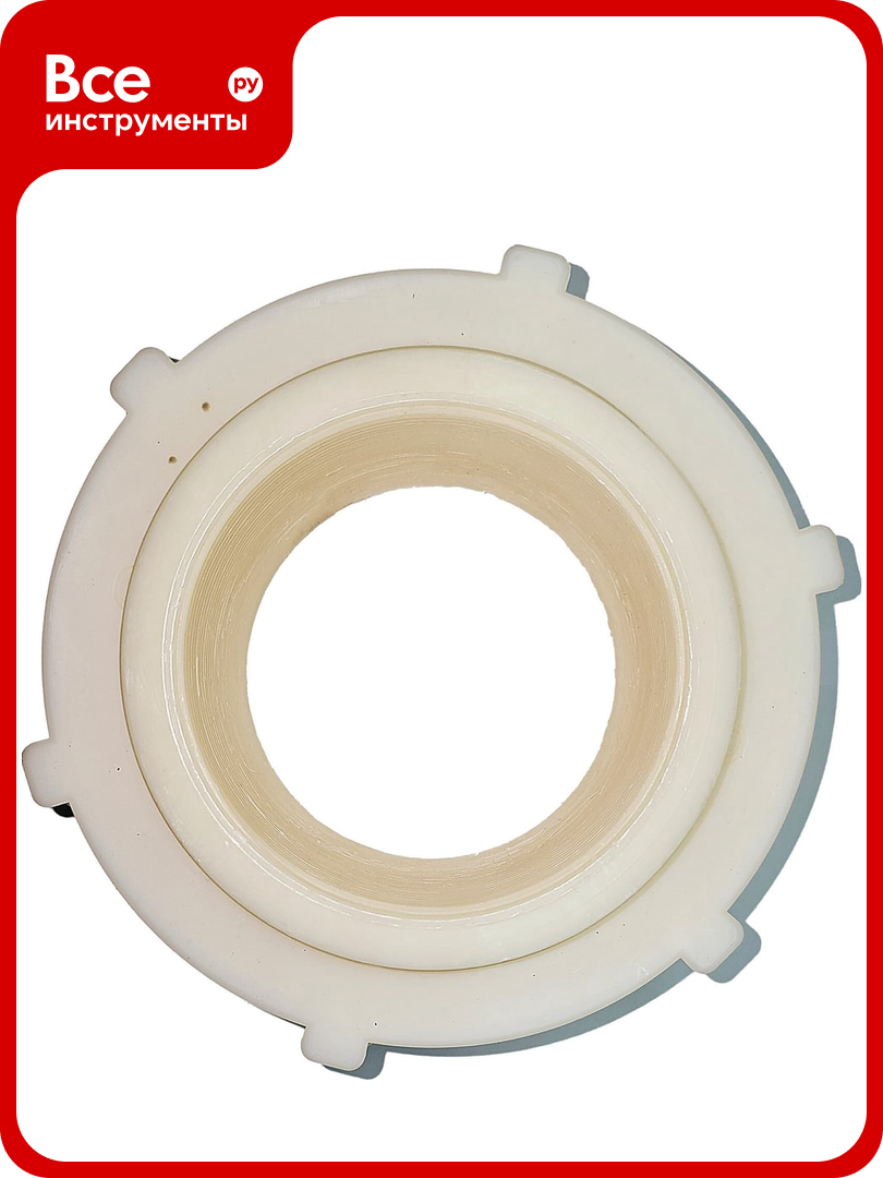 Фитинг белый 80 мм KSC KSC-F-407, Фитинги имеют внешнюю левую резьбу и внутреннюю правую