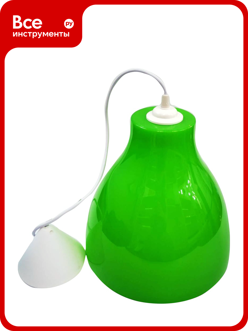 Светильник SVET НСБ 21-60-012 УХЛ4 Melodi зеленый SV0121-0009