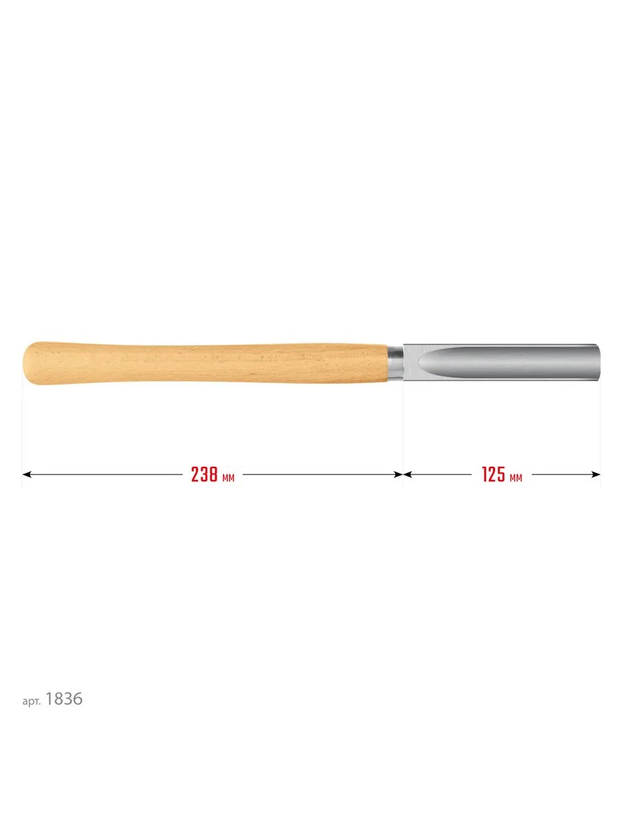 Wood Master, 8 предм, набор ручных резцов по дереву, Profe