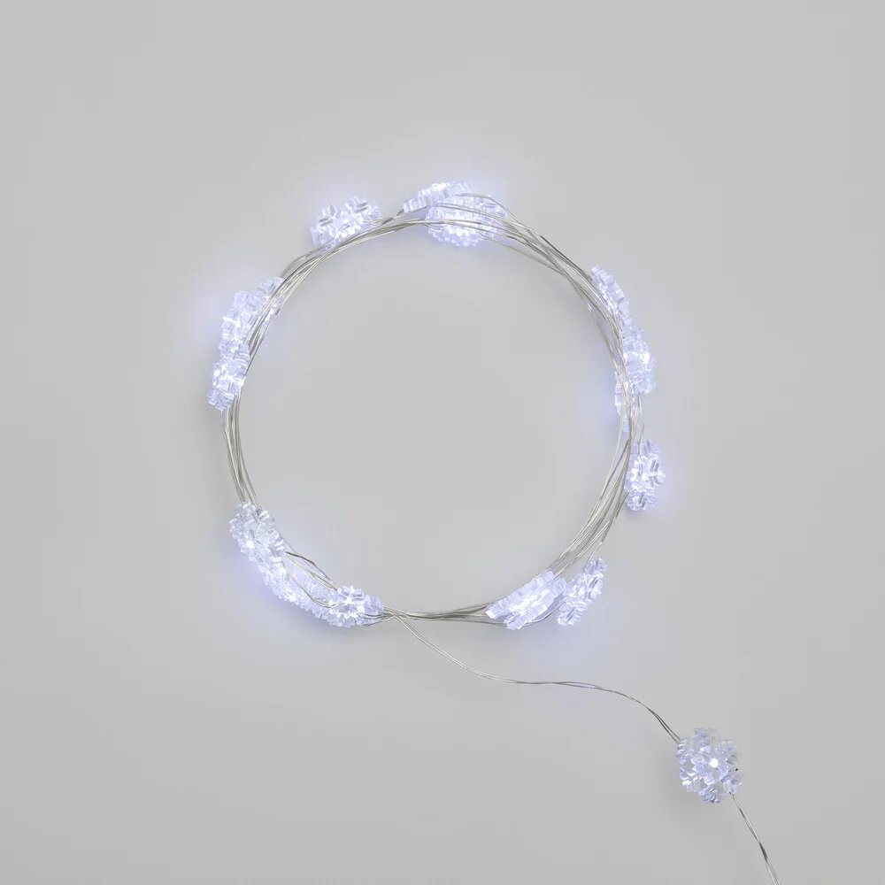 Гирлянда Neon-Night Снежинки 2м 20LEDбелые