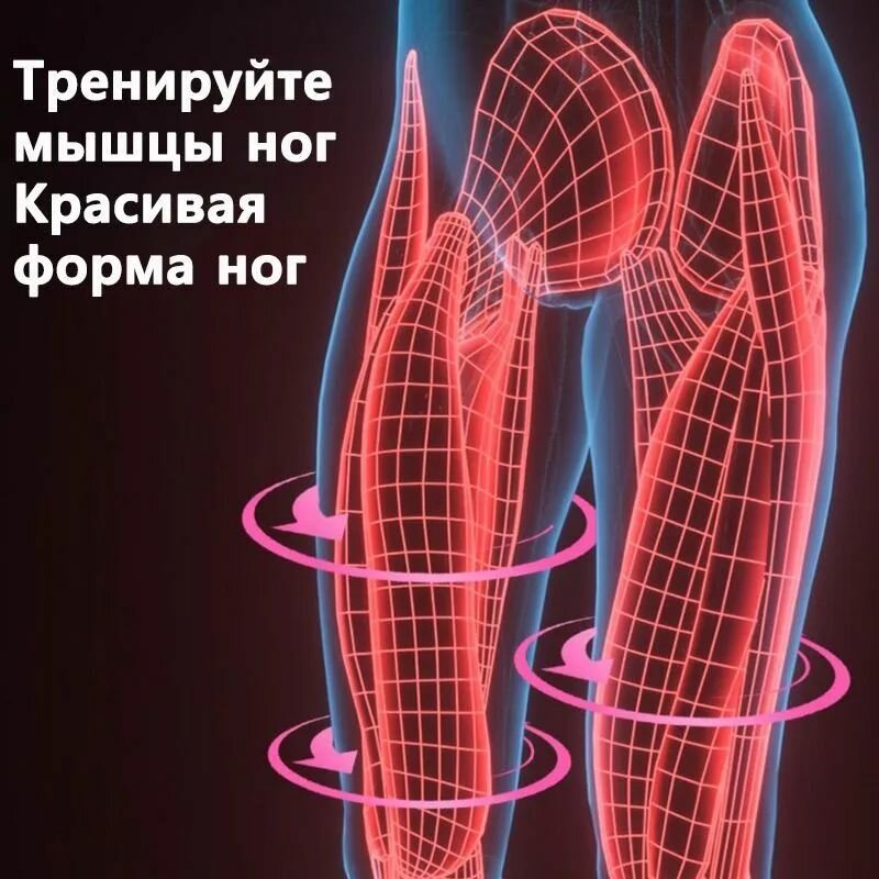 Тапочки M998, для похудения, качалочные, водонепроницаемые, черные — фото 1