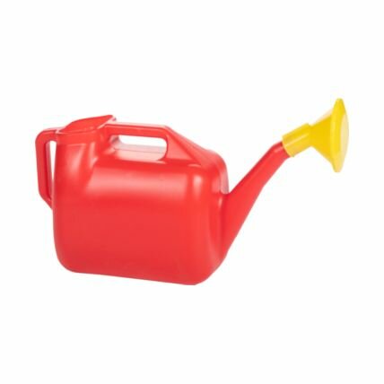 Лейка пластмассовая Радиан объем 10 л, цвет красный, насадка рассеиватель