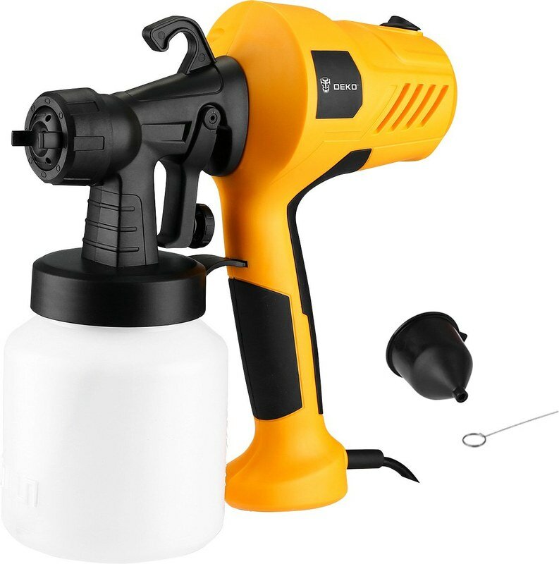 Краскораспылитель электрический Deko DKSG500.500Вт, 800мл