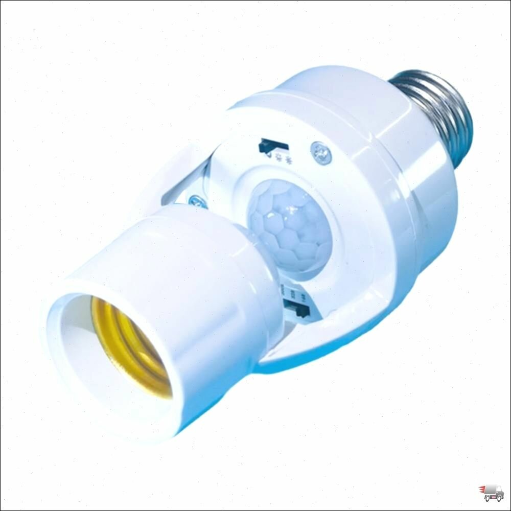 Датчик движения для освещения с патроном Е27