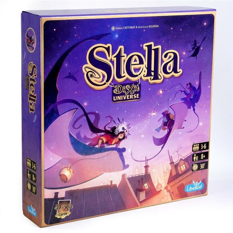 Английская настольная игра Dixit Stella Universe Only Words Party Strategy 10 расширений