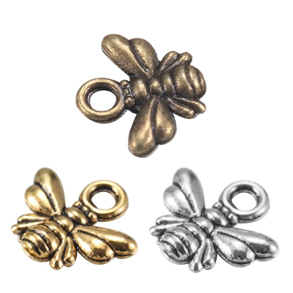 Набор из 40 пчёл для изготовления ювелирных изделий, Много