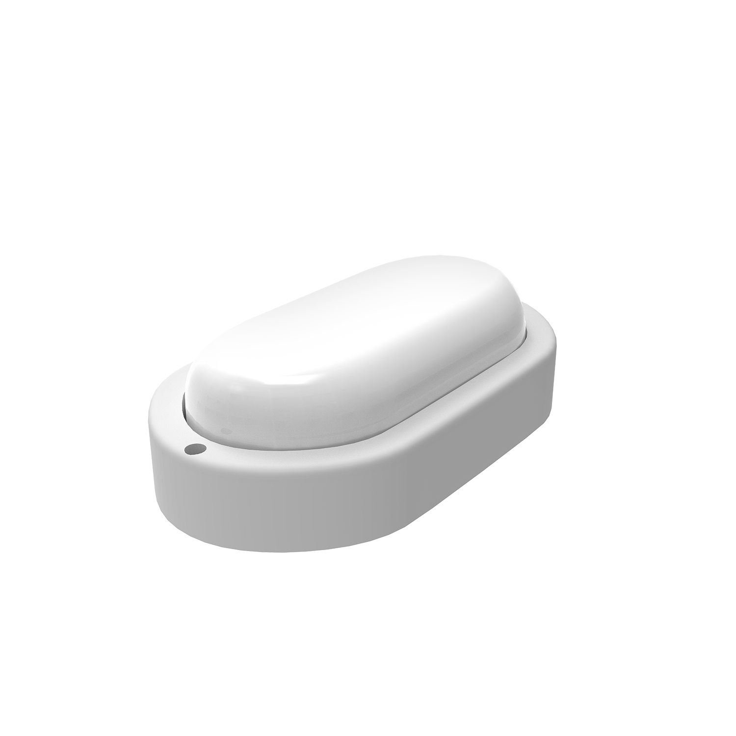 Светильник GAUSS LITE IP65 160х90х46 8W 700lm 6500K 200-240V ЖКХ овал 1/40