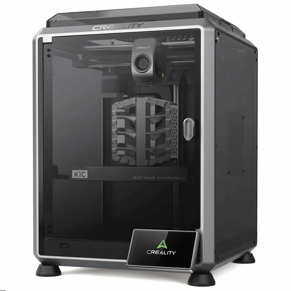 3D принтер Creality K1C 2025, черный/серый