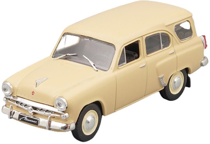 Модель коллекционная DEAGOSTINI Московский 423/423Н горчично-жёлтый (автолегенды ссср #20)