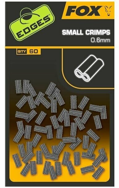 Обжимные трубочки Fox Edges Crimps 0.6 мм (60 шт. в упаковке).