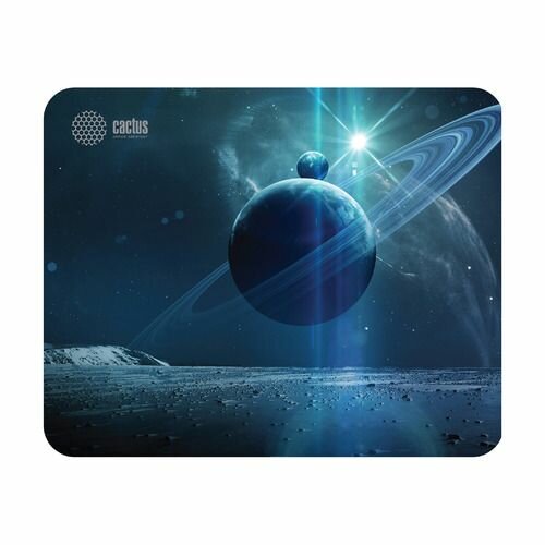 Коврик для мыши Cactus Saturn ткань, 300х250х2мм [cs-mp-p03m]