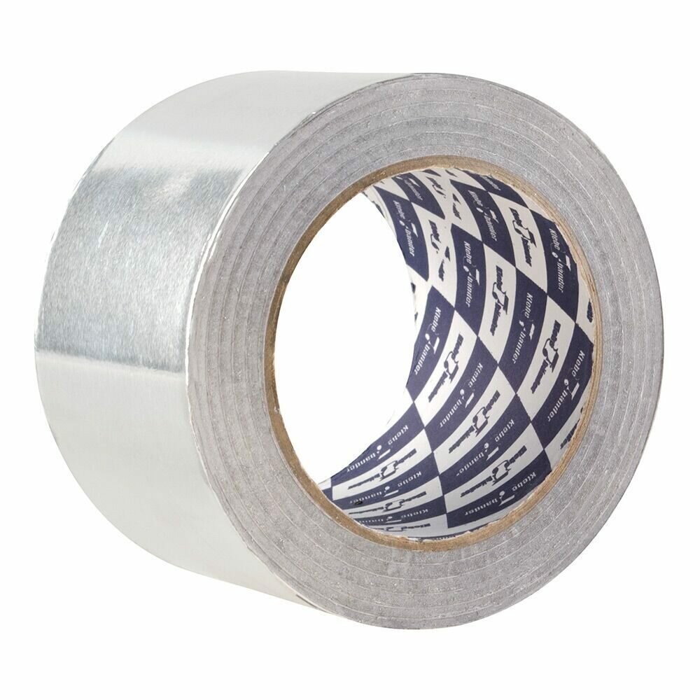 Алюминиевая лента, 75мм*40м, 40 мкм, без и/у, Klebebander