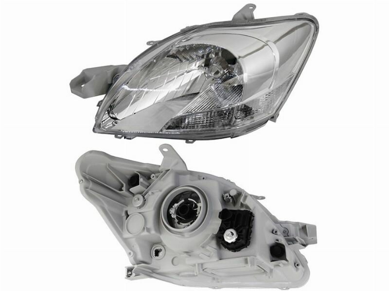 Фара Toyota Belta 05-12 / Yaris 05-13 (Слева/ Галоген/ под электрокорректор/ 4D SED) Sat арт. ST-212-11L4L