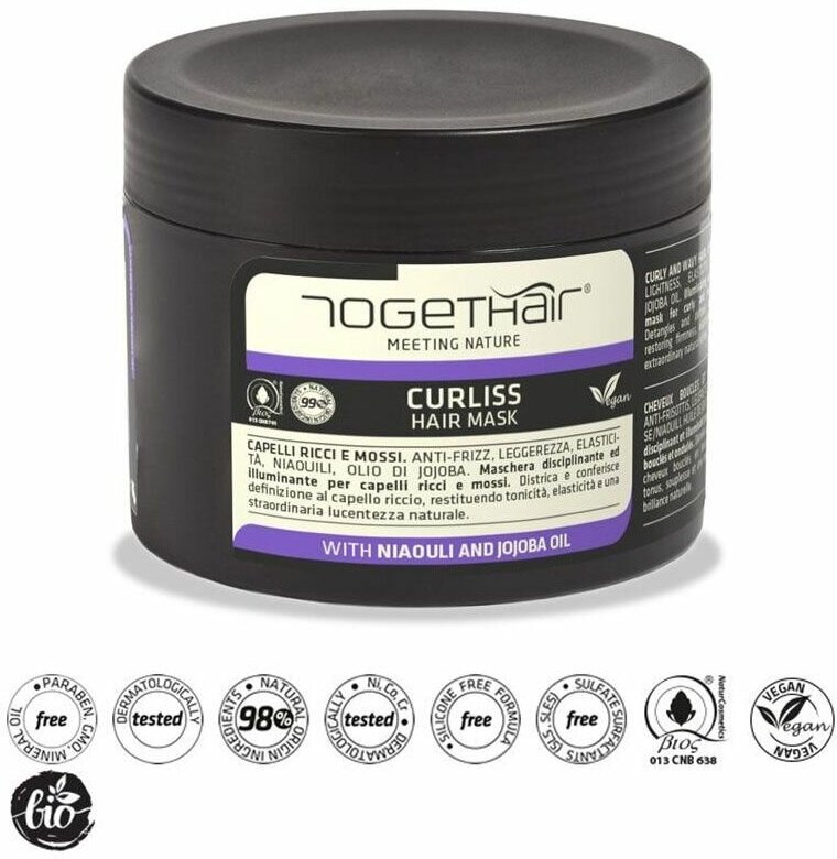 Маска для кудрявых волос Curly