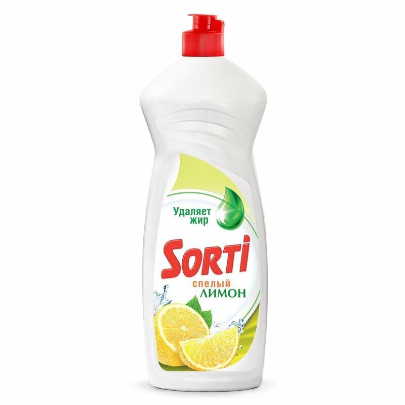 Средство для мытья посуды Sorti Лимон 900гр, 1621263