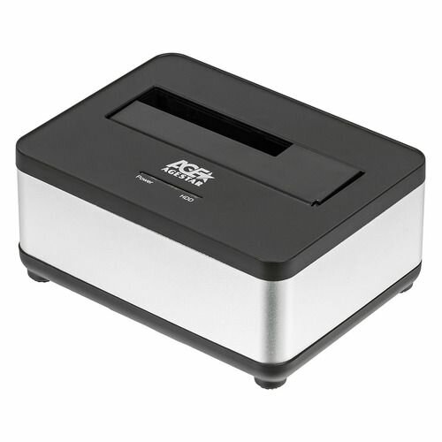 Док-станция для HDD AgeStar 3UBT7, серебристый