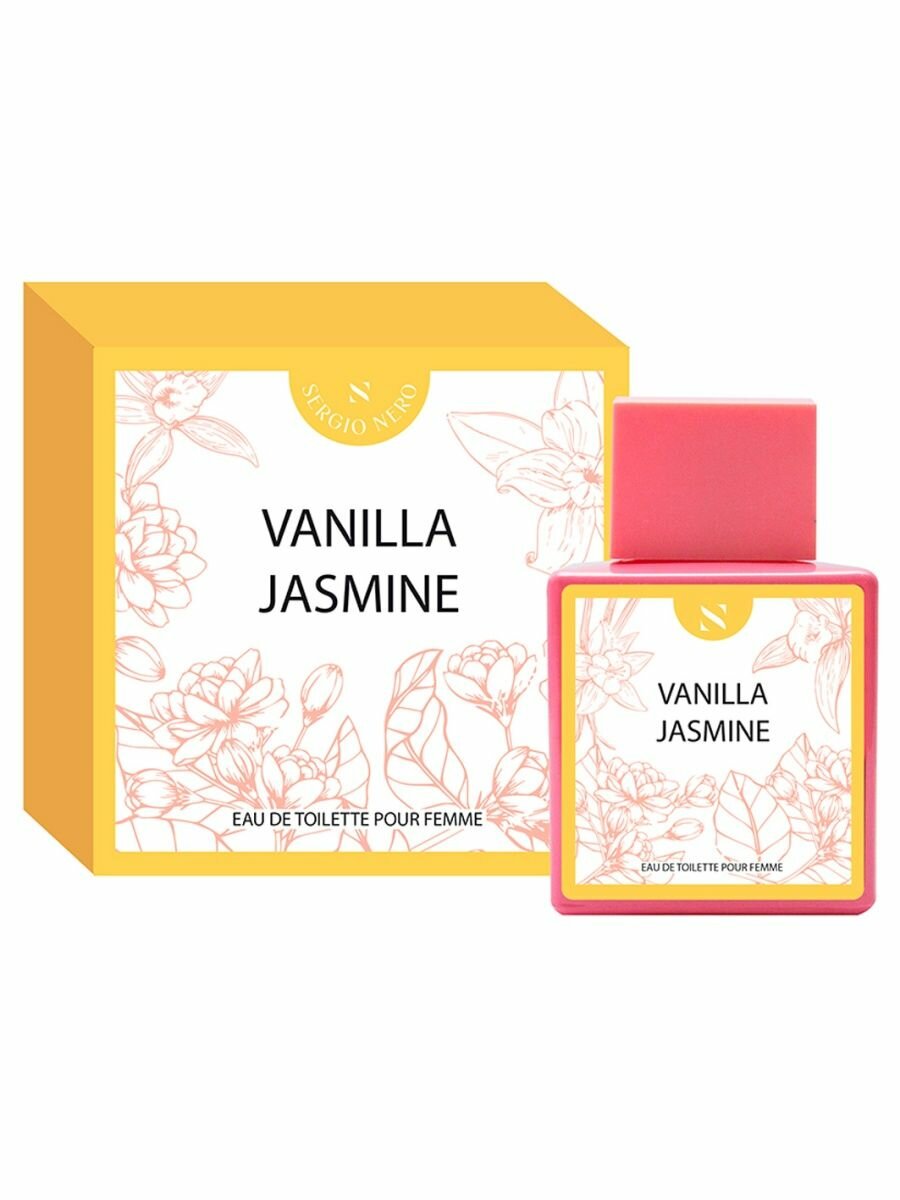 SERGIO NERO Vanilla Jasmine туалетная вода 50 ml.