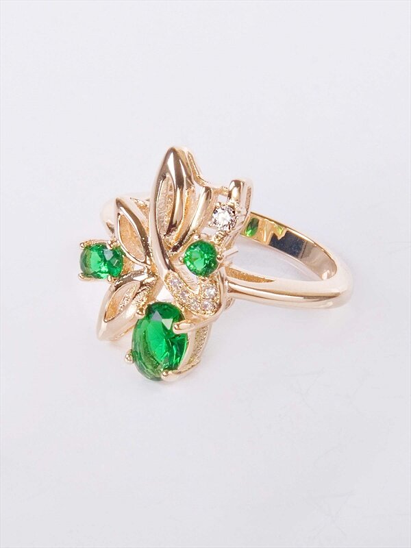 Кольцо, фианит