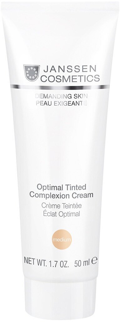 JANSSEN COSMETICS Дневной крем "Оптимал Комплекс" для лица Medium SPF 10, 50 мл