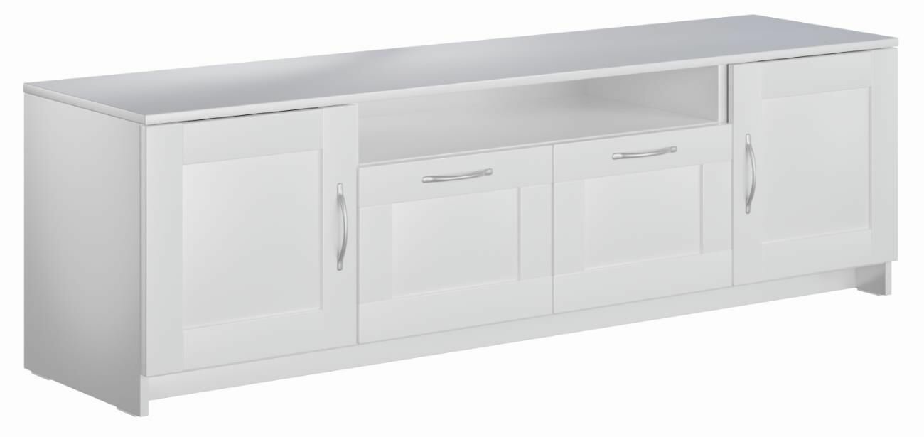 Тумба Гуд Лакк Сириус 156х47 (2 двери и 2 ящика) Белый Размеры: Высота 471мм Глубина 412мм Ширина 1560мм