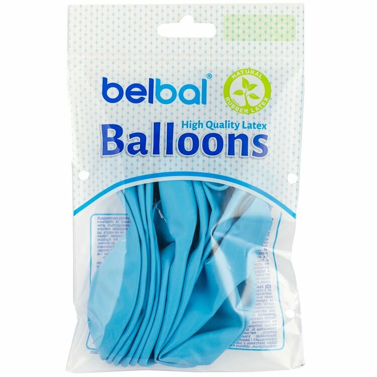Шарики 32см, цвет 003 пастель Sky Blue
