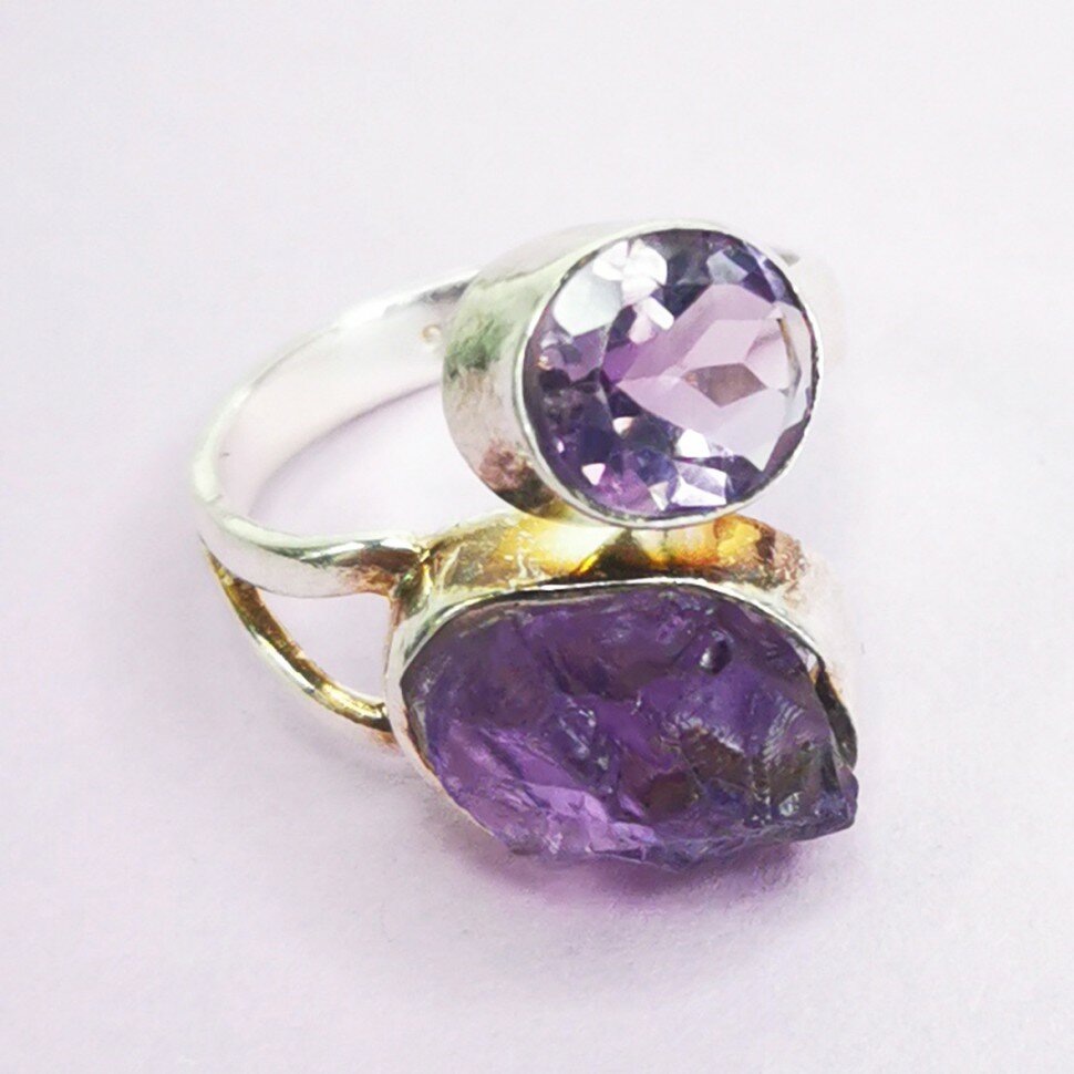 Кольцо, аметист