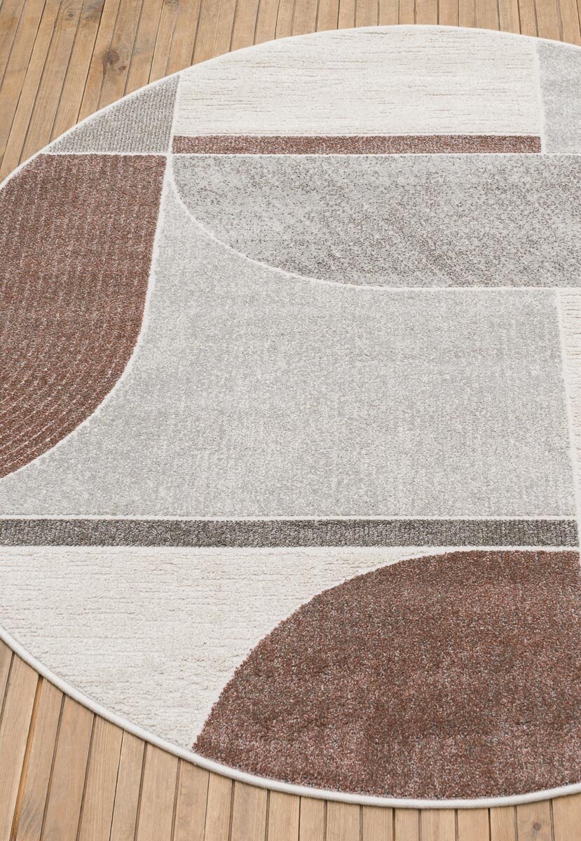 Бельгийский ковер 160*160 см Torino RT2962-R87 круг