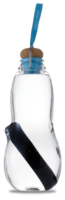 Экобутылка Eau Good 800 мл бутылка экологичная с фильтром голубая Black+Blum EG001
