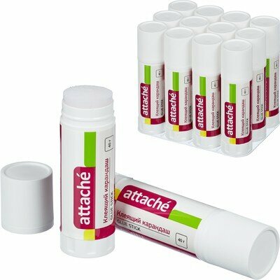 Клей-карандаш Attache 40 г, 42812