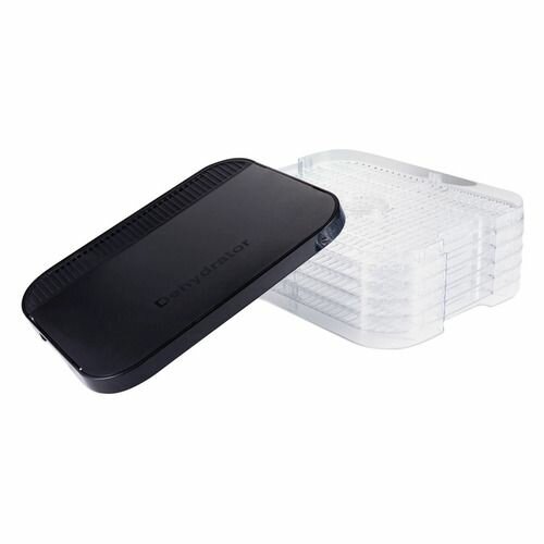 Сушилка для овощей и фруктов BQ FD1000, черный/серый, 5 поддонов