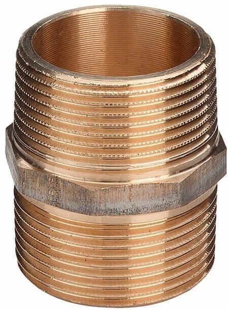 Ниппель Viega бронза 2"