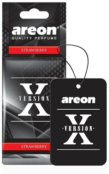 Ароматизатор на зеркало Areon Refreshment X-Version Strawberry клубника