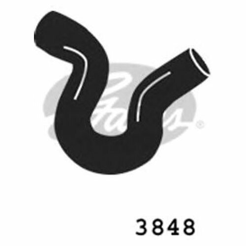 Шланг радиатора Gates 3848 для Citroen Xsara (1997-2010), Peugeot 306 (1993-2003)
