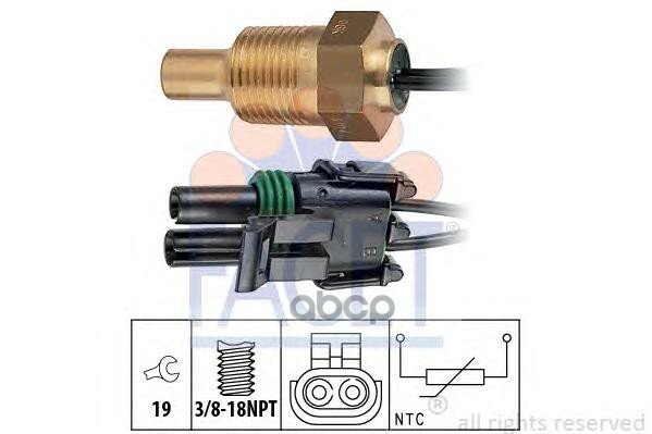 Датчик температуры Facet арт. 73307