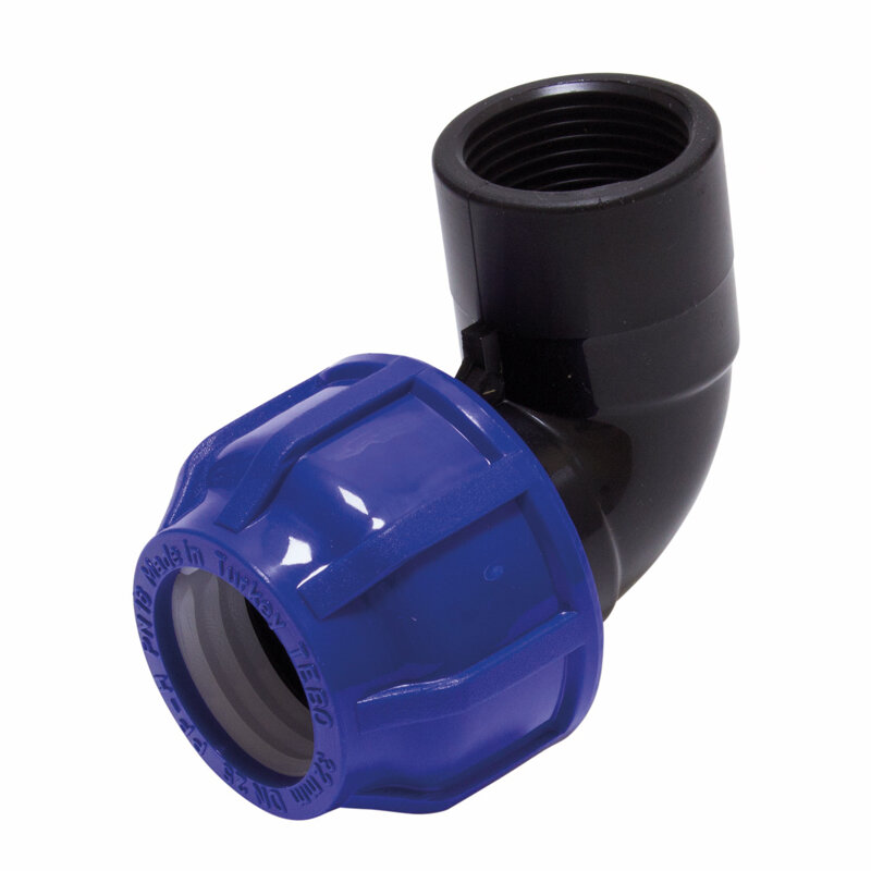 Отвод ПНД вн. резьба 20 x 3/4" (40)