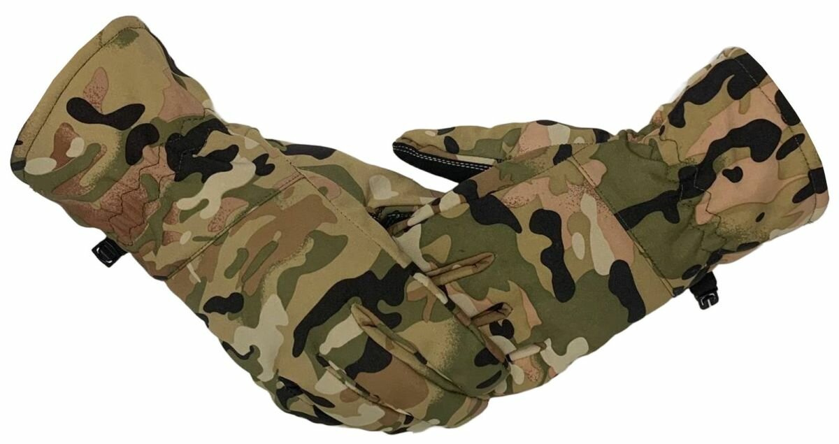 Перчатки тактические Soft Shell (мультикам)