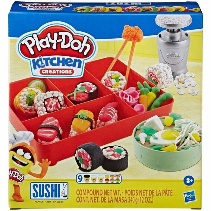 Масса для лепки Play-Doh Kitchen Creations Суши (E79155)