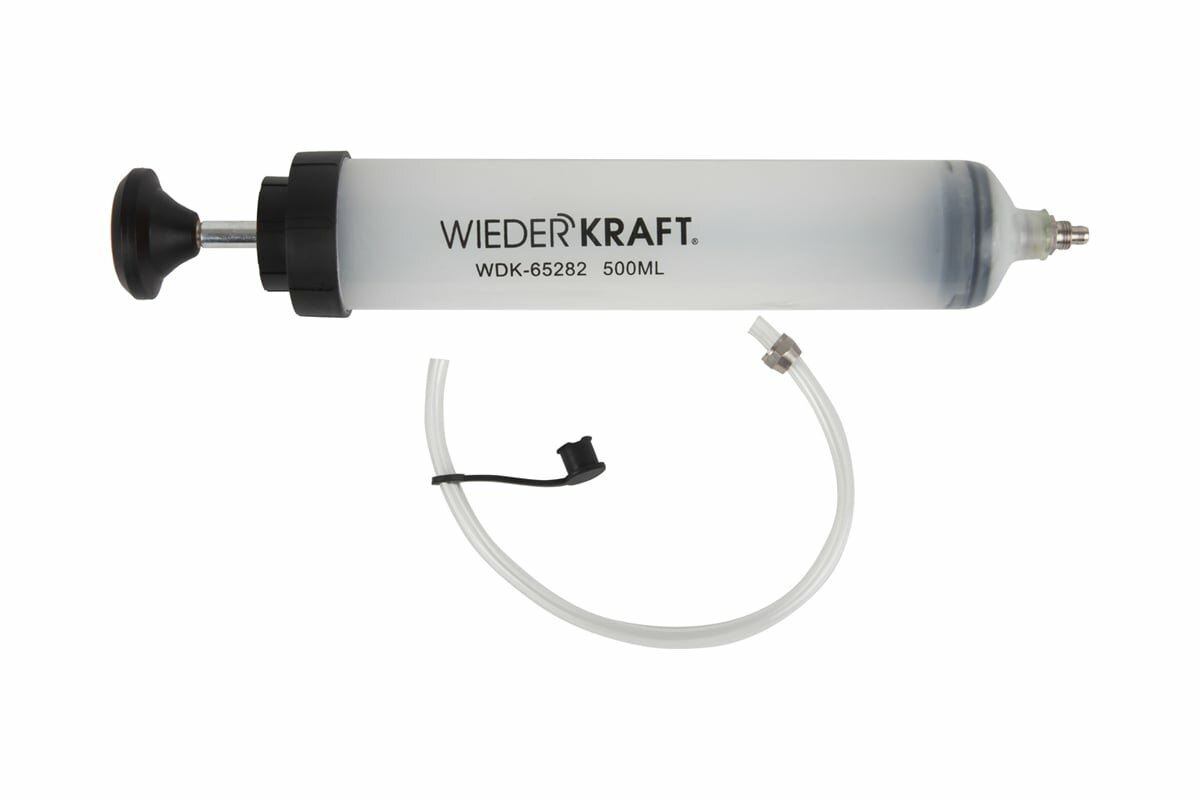 WIEDERKRAFT Шприц для технических жидкостей 500 мл WDK-65282