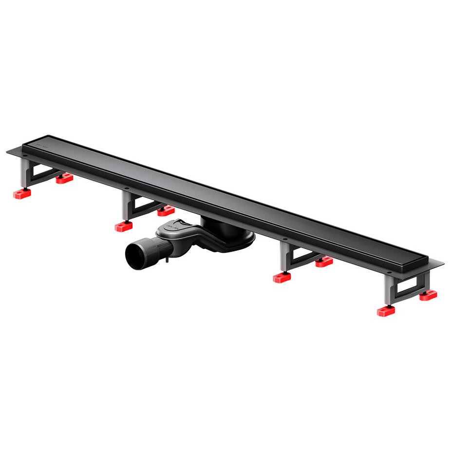 Душевой трап 90 см AM.PM MasterFlow (W01SC-U11-090-04BM) с решеткой, черный