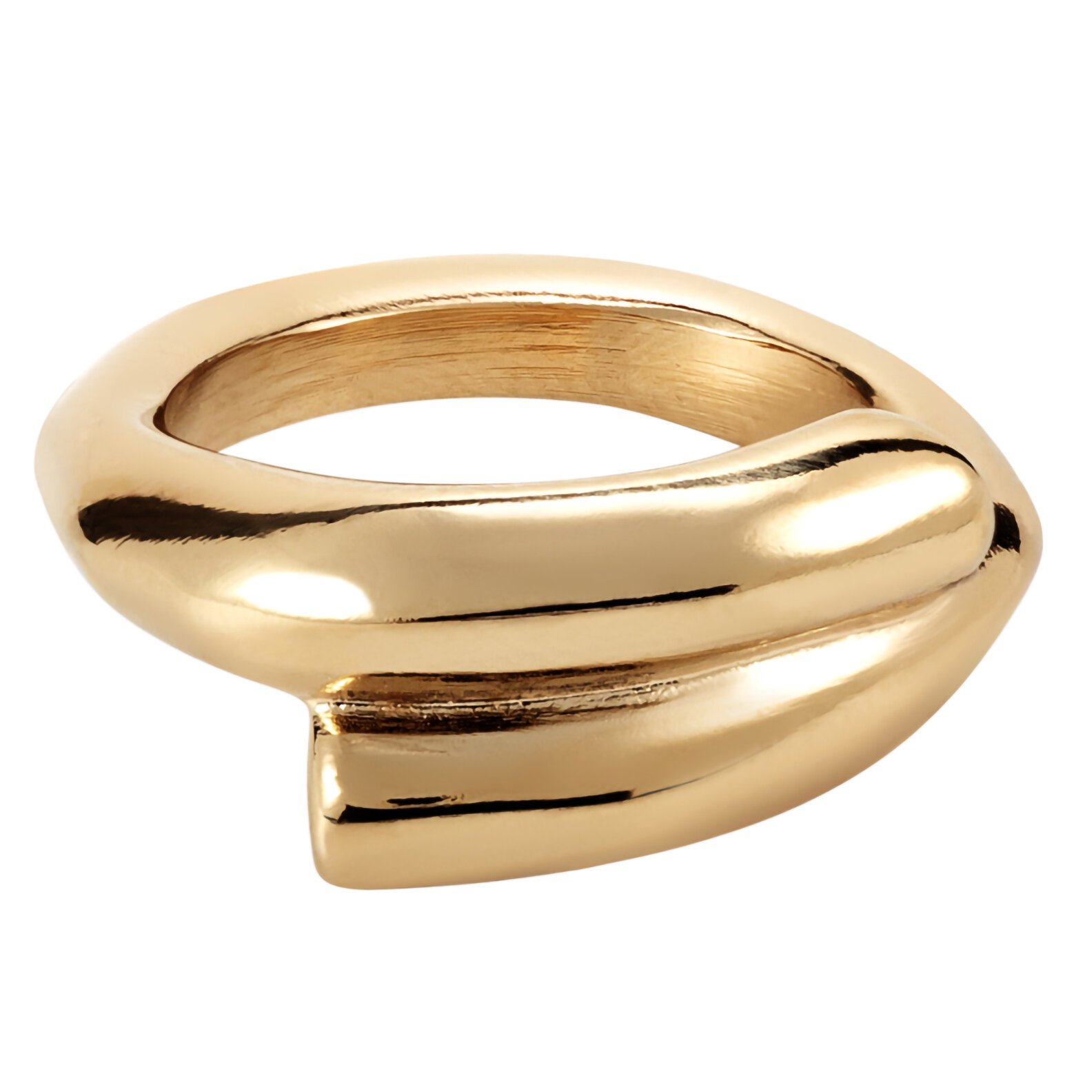 Кольцо переплетенное